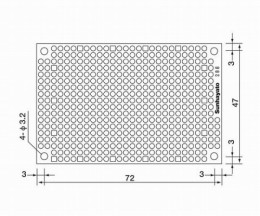 太洋株式会社 / 小型ユニバーサル基板 ICB-288