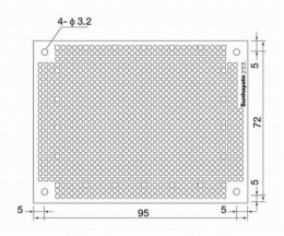 太洋株式会社 / 小型ユニバーサル基板 ICB-293